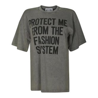 Moschino T-Shirts - - Tops - Herren - Grau - XS