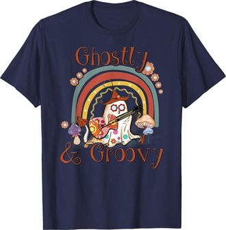 So Cool Designs Gespenstische und Starke niedliche Gitarre Heist spielt T-Shirt