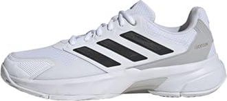 adidas Adidas Homme Courtjam Control 3 Tennis Shoes, Cloud White/Core Black/Grey Two, 43 1/3 EU