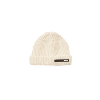 OAMC Oamc, unisex, Accessoires, Beige, Taille: ONE Size Bonnet Beanie Tricot Blanc Naturel