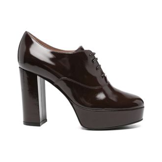 Gianvito Rossi Femme, Chaussures, Rouge, Taille: 39 EU Escarpins &agrave; Plateforme Lac&eacute;s Rouges