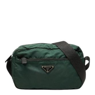 Prada Pre-owned Nylon Shoulder Bag - - Pre-owned - Damen - Gr&uuml;n - ONE SIZE