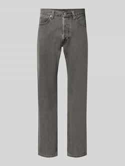 Levi's Straight Fit Jeans aus reiner Baumwolle Modell 501