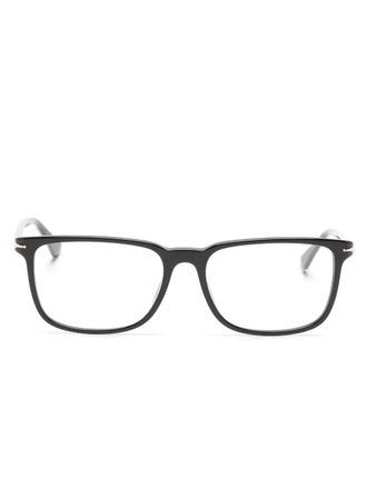 Montblanc Brille mit eckigem Gestell - Schwarz