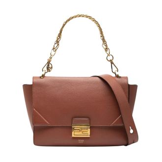 Fendi Pre-owned Leather Handbag - - Pre-owned - Damen - Braun - ONE SIZE