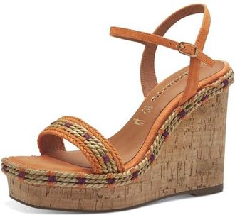 Tamaris Femme 1-28041-42 Sandale cale, Orange, 37 EU