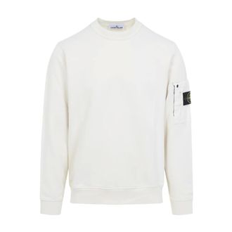 Stone Island Homme, Sweatshirts et sweats &agrave; capuche, Beige, Taille: XL Crew Neck SweaT-shirt