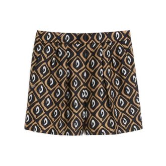 Max Mara Short Rombos - - Shorts - Damen - Mehrfarbig - M