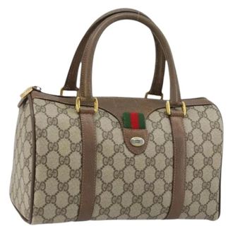 Gucci Sac &agrave; main en plastique Pre-owned - Femme - Pre-owned - Beige - Taille: ONE Size
