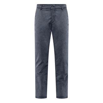 Bomboogie Homme, Pantalons, Bleu, Taille: W32 Pantalon chino slim en velours extensible