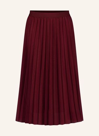 Betty&Co Betty&Co Plisseerock Aus Mesh rot