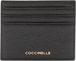 Coccinelle Metallic Leder Kartenetui - - Accessories - Damen - Schwarzk - ONE SIZE