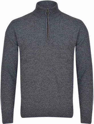 Barbour Pull Col Rond - Gris