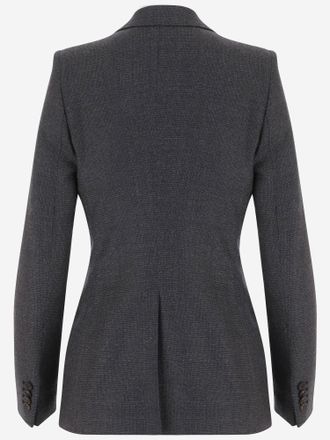 Tagliatore Womens Wool Jacket Grey