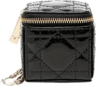 Dior Pre-owned Cube Pouch - Femme - Pre-owned - Noir - Taille: ONE Size