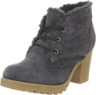 Tommy Hilfiger Alina 1 FW56814540, Damen Fashion Halbstiefel & Stiefeletten, Grau (Pewter 050), EU 36