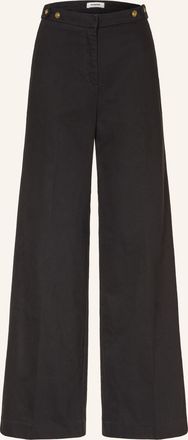 Sandro Sandro Wide Leg Jeans schwarz