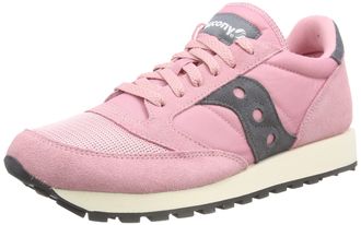 Saucony Jazz Original Vintage Damen Sportschuhe, Pink/Grey, 42 EU