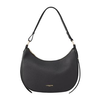 Lancaster Schwarze Milano Aria Hobo Tasche - - Bags - Damen - Schwarzk - ONE SIZE