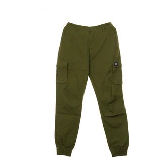 Dolly Noire Homme, Pantalons, Vert, Taille: M Pantalon Cargo Vert en Ripstop Coupe Regular