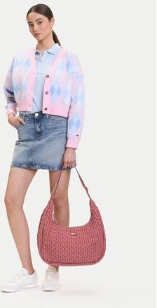 Tommy Jeans Handtasche Tjw Urban Large Quilted AW0AW17929 Rosa