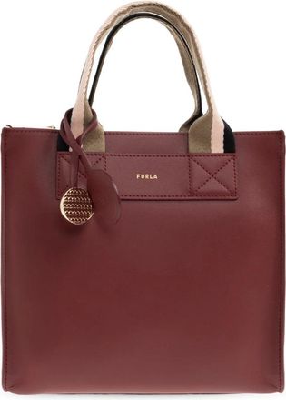 Furla Femme, Sacs, Rouge, Taille: ONE Size Divide Small Shopper Bag