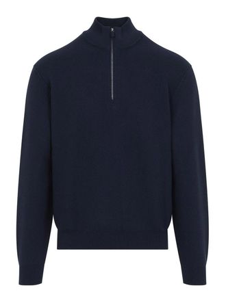 Ralph Lauren Purple Label Rundhalspullover - Dunkelblau
