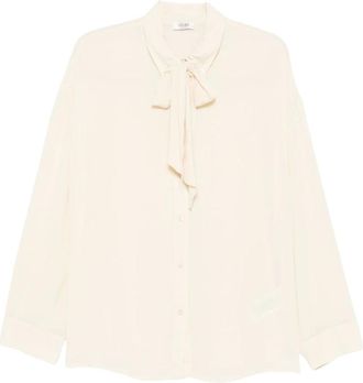 Liu Jo Femme, Blouses et Chemises, Beige, Taille: 40 FR Wf6330 T2578 51216
