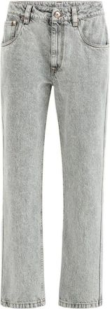 Brunello Cucinelli Straight Hosen - - Jeans - Damen - Blau - XS