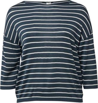 QS by s.Oliver 3/4 Arm-Pullover Strickpullover Leichter Strickpullover aus Viskosemix