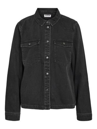 Noisy May Jeansbluse NMNEW SIGNE L/S DENIM SHIRT VI001BL NOOS