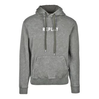Replay Herren, Sweatshirts & Hoodies, Gr&uuml;n, 2XLGr&ouml;&szlig;e