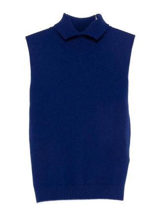 Jil Sander Pull Col Rond - Bleu