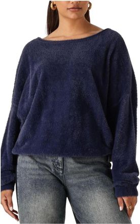 Nukus Nukus, Damen, Strickwaren, Blau, S/MGr&ouml;&szlig;e