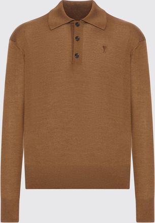 Ami Polo AMI PARIS Herren Farbe Braun