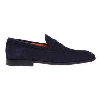 Santoni Herren, Schuhe, Blau, 40 EUGr&ouml;&szlig;e