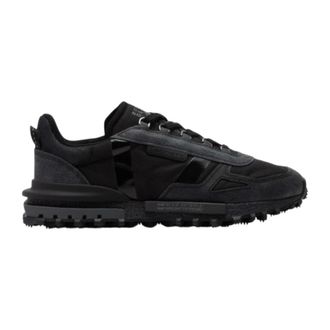 Lacoste Elite Active Mesh- und Leder-Sneakers - - Shoes - Herren - Schwarzk - 46 EU