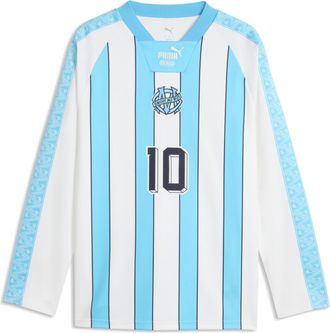 Puma T-shirt d&eacute;contract&eacute; KING Olympique de Marseille Homme, Accessoires, Blanc, 3XL