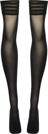 Wolford Velvet de Luxe 50 Stay-Up - - Underwear - Damen - Schwarzk - S
