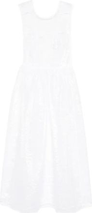 Cecilie Bahnsen Camilla midi dress - Wei&szlig;