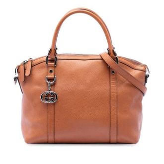 Gucci Sac bandouli&egrave;re vintage doccasion - Femme - Pre-owned - Brun - Taille: ONE Size
