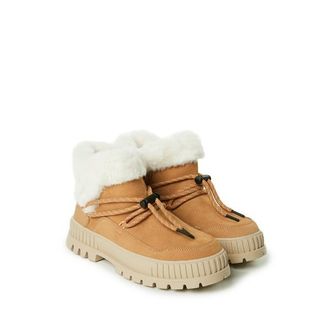 Palladium Boots fourr&eacute;es en cuir