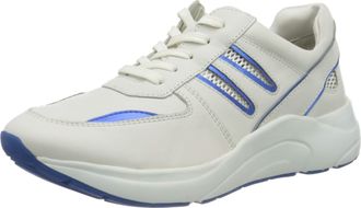 Caprice Caprice Damen KISS Sneaker, Wei&szlig; (White/Blue 137)