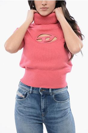 Diesel RED TAG Turleneck Sweater M-ARGARET With Cut - Out Detail an size Xxs