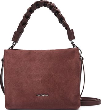 Coccinelle Handtasche Coccinelle P6P Boheme Suede Bimaterial E1 P6P 58 01 01 Dunkelrot