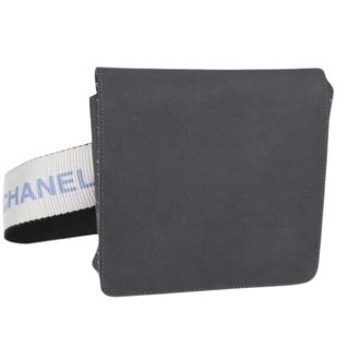 Chanel Sac Banane Vintage en Nylon Pre-owned - Femme - Pre-owned - Gris - Taille: ONE Size
