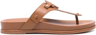Stuart Weitzman Flat Schuhe SW Monogram - - Shoes - Damen - Braun - 36 EU