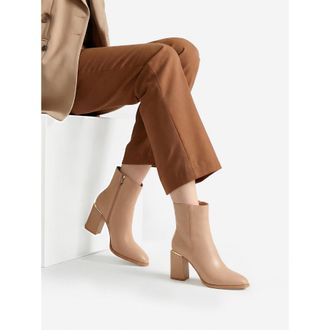 Nine West Stiefeletten Nine West CEO-JASMIN-01 Beige