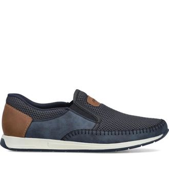 Rieker Homme, Chaussures, Bleu, Taille: 45 EU Mocassins Ferm&eacute;s D&eacute;contract&eacute;s