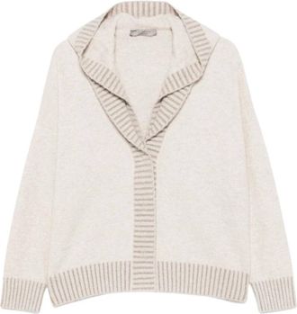 D.exterior V-Ausschnitt Pullover 63222 - - Knitwear - Damen - Beige - L